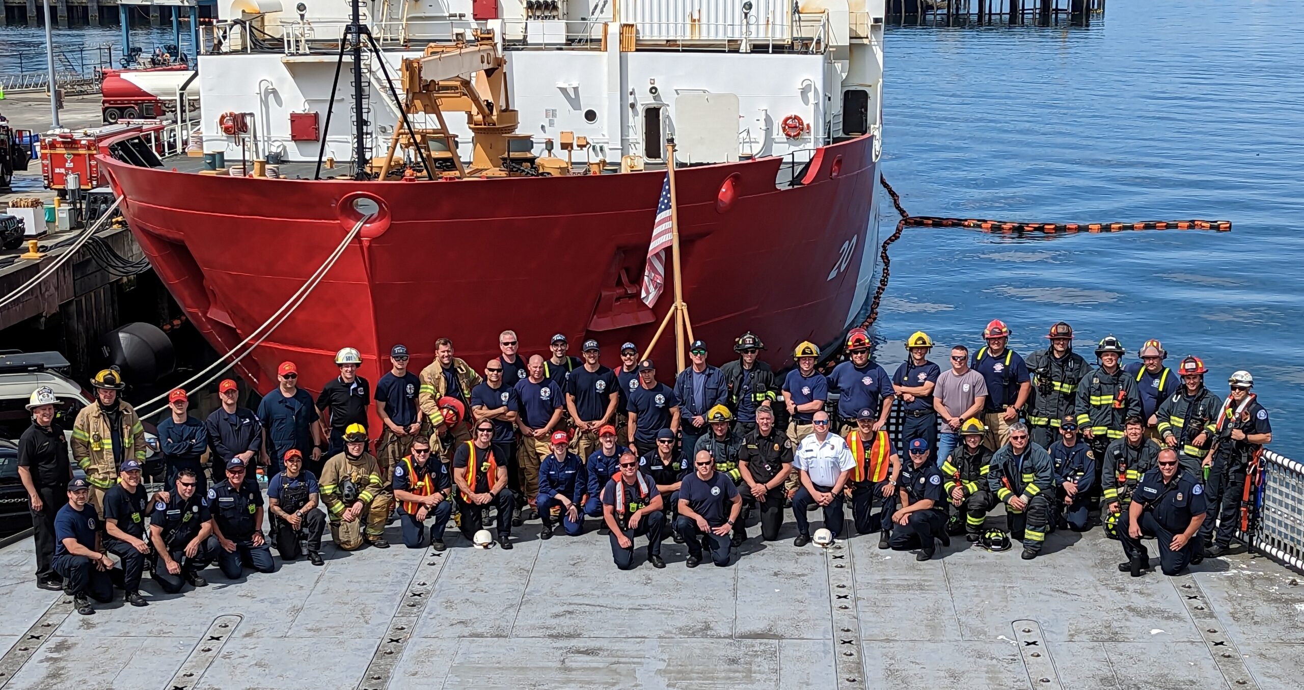 day two – group photo crop – Maritime Fire & Safety Association